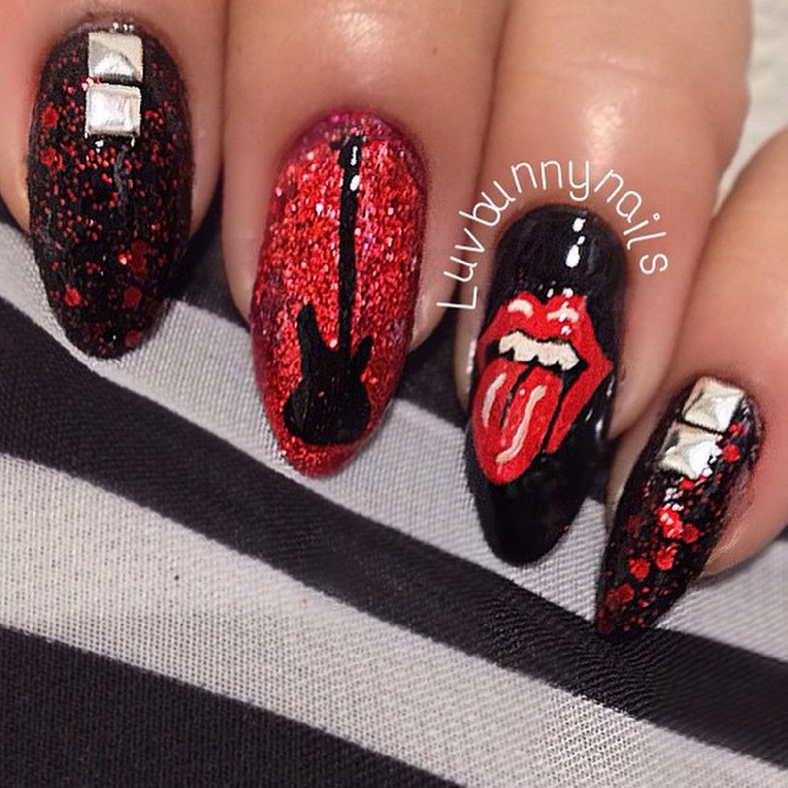 18 Music Nails and Nail Art Designs That Will Make You Want to Sing!