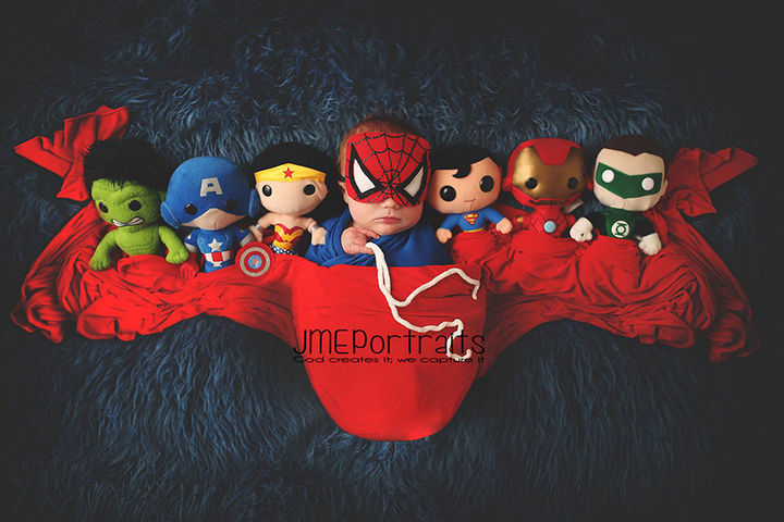 37 Newborns Wearing Geek Baby Clothes. Geeky is Cute.