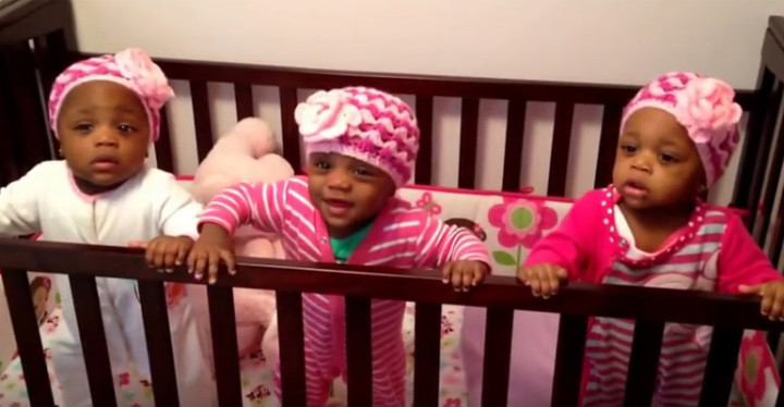 Adorable Triplet Babies Dance to Pharrell Williams Hit "Happy"