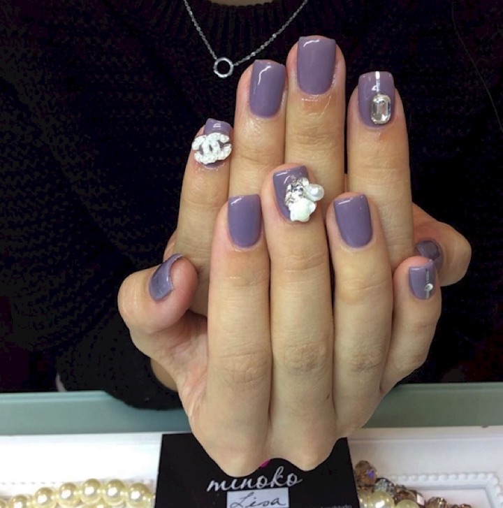 17 Extravagant Mauve Nails You Are Going to Love