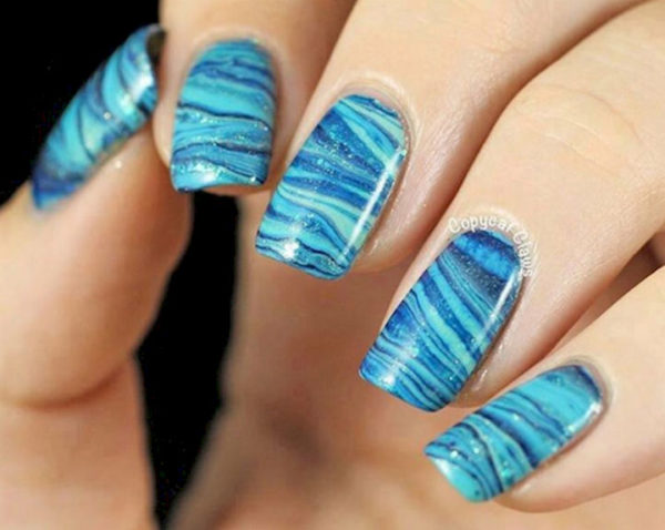 18 Ice Blue Nails That Will Bring out the Snow Queen in All of Us
