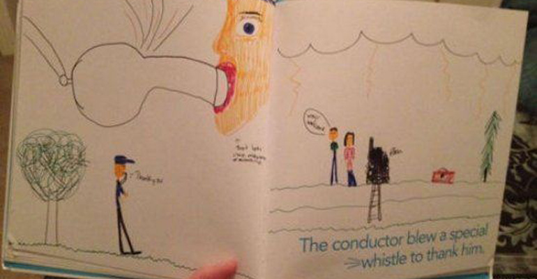 35 Funny Drawings from Kids That Are Hilariously Inappropriate