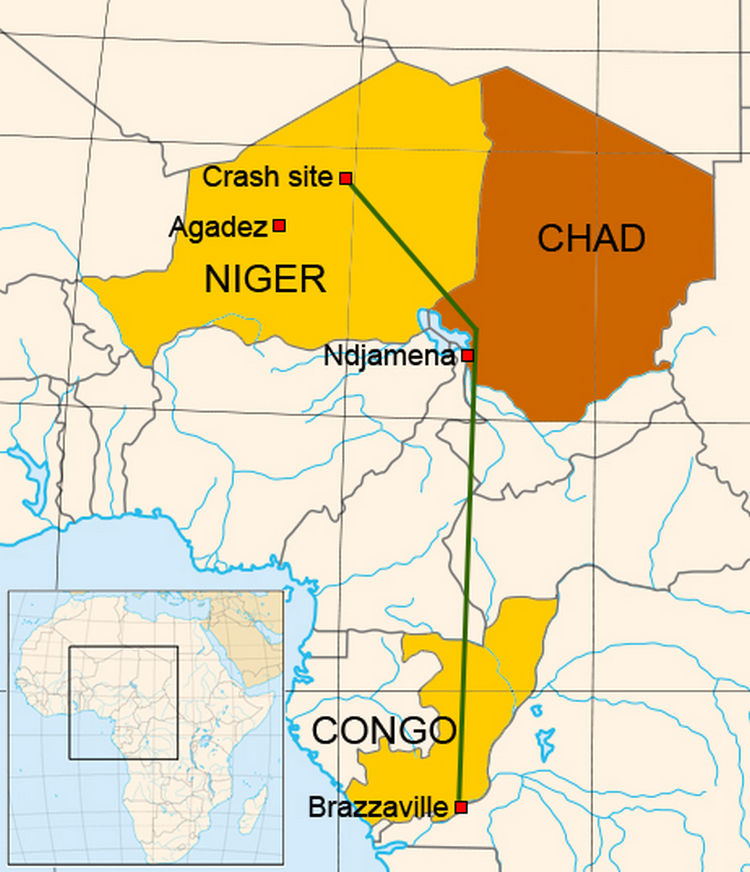 UTA Flight 772 Memorial Site Constructed to Honor Victims