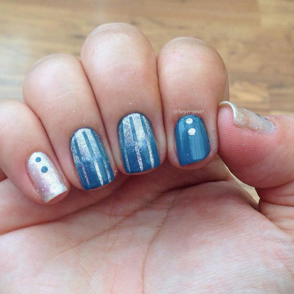 18 Reverse Gradient Nails Will Add Some Sparkle to Your Life