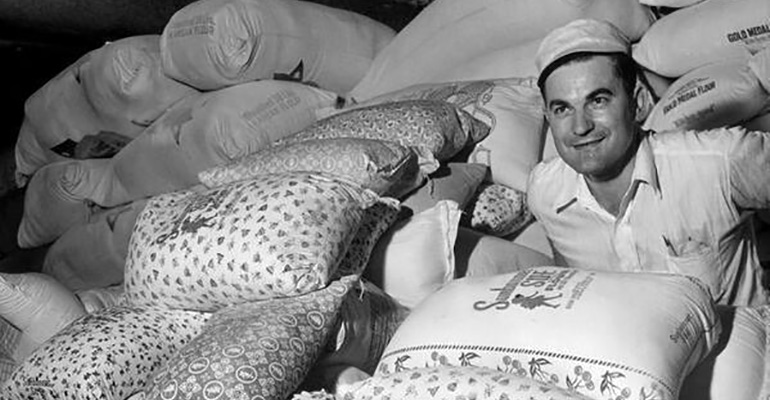 Flour Sacks During The Great Depression Featured Colorful Patterns