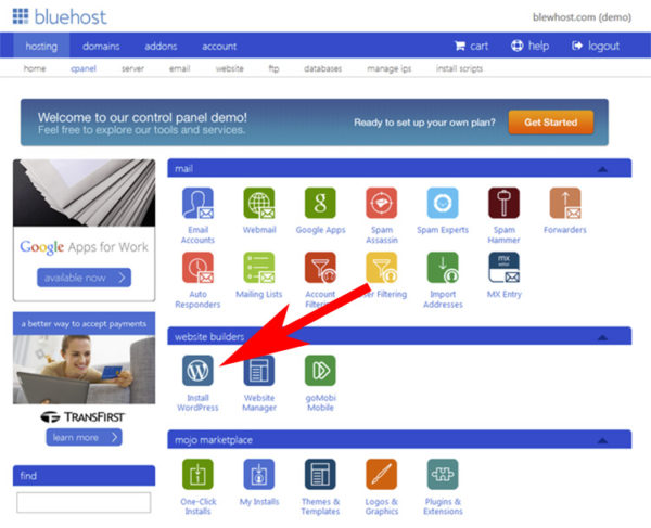 How to Start a Wordpress Blog & Host It With BlueHost