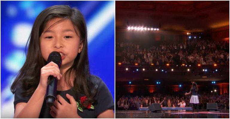 Celine Tam Performs 'My Heart Will Go On' at AGT 2017 Auditions
