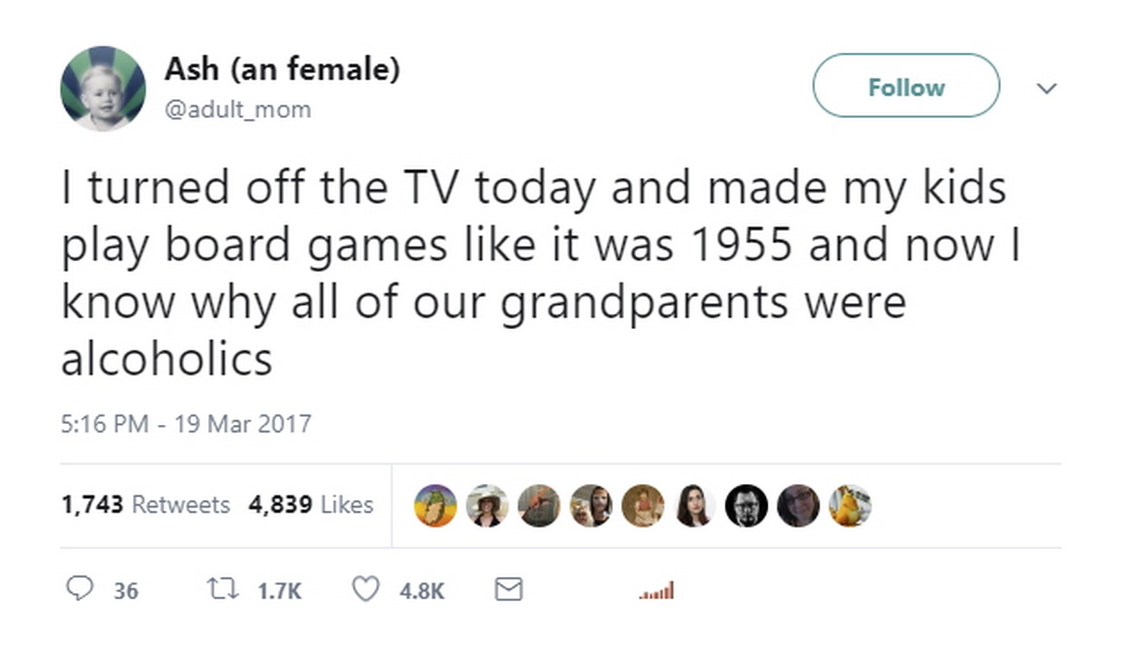 The 17 Funniest Parent Tweets of 2017 The 17 Funniest Parent Tweets of 2017