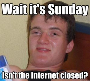27 Funny Sunday Memes That Are Perfect for Lazy Sundays