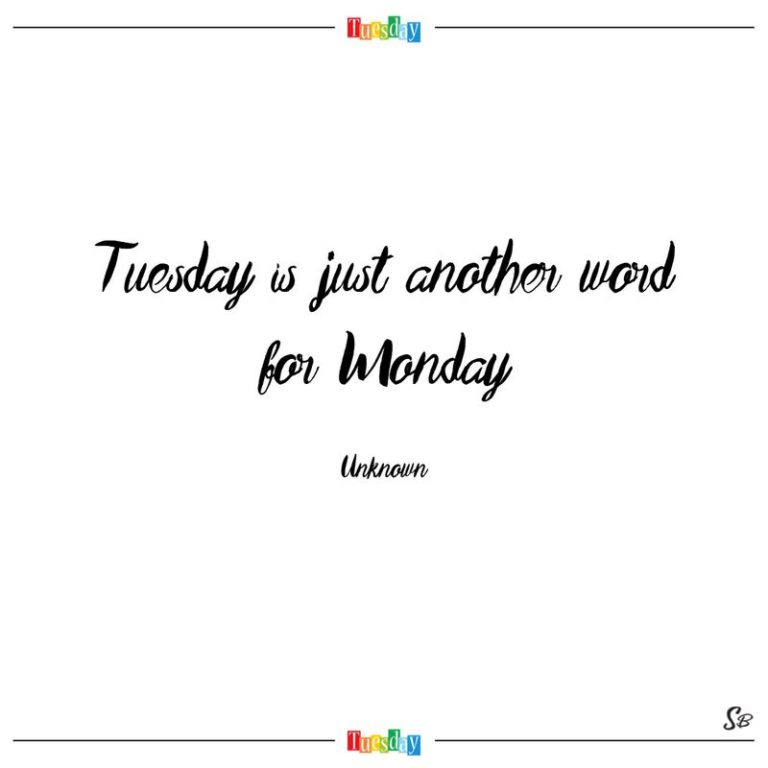 55 Funny Tuesday Quotes and Images with Inspirational Messages