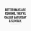 59 Funny Saturday Quotes, Images, and Sayings