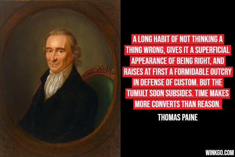 33 Famous Thomas Paine Quotes